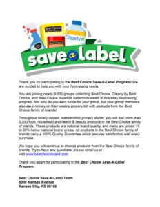 How to Participate | Save a label